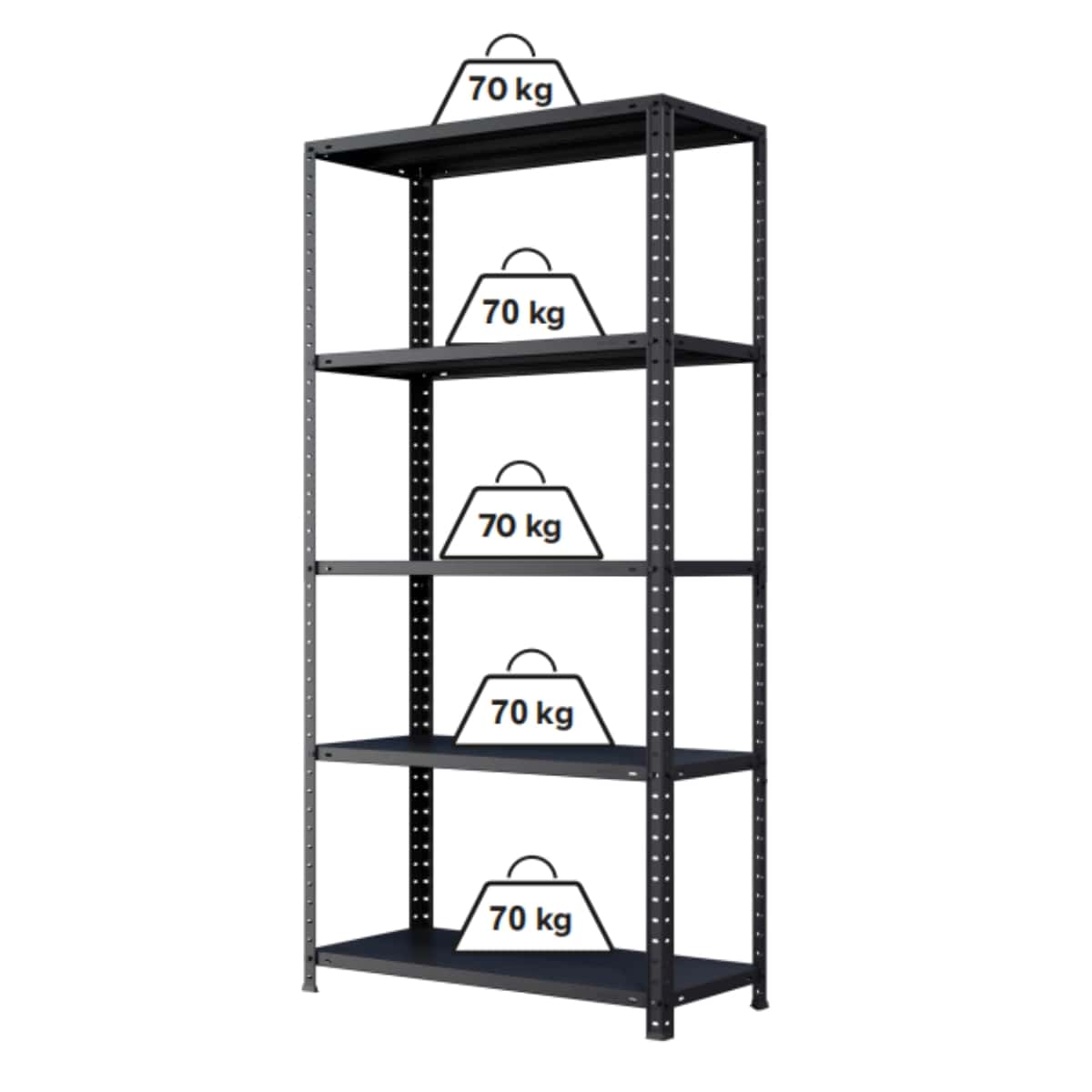 Метални стелажи за мазе и склад | Метален стелаж цена | Интеза Ком